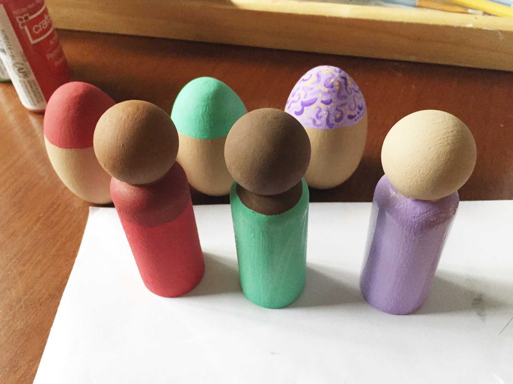 Peg Doll Nativity: A Christmas Craft Tutorial - Sara Laughed