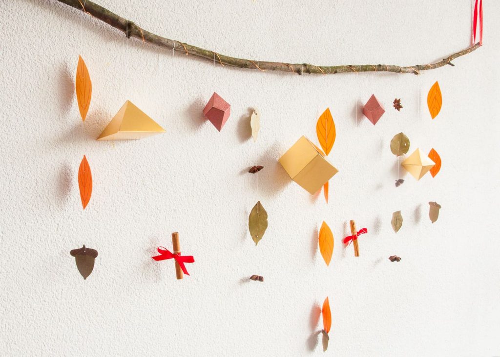 Doodled Chestnut Craft: How to Make DIY Fall Decor for Less • Sara Laughed