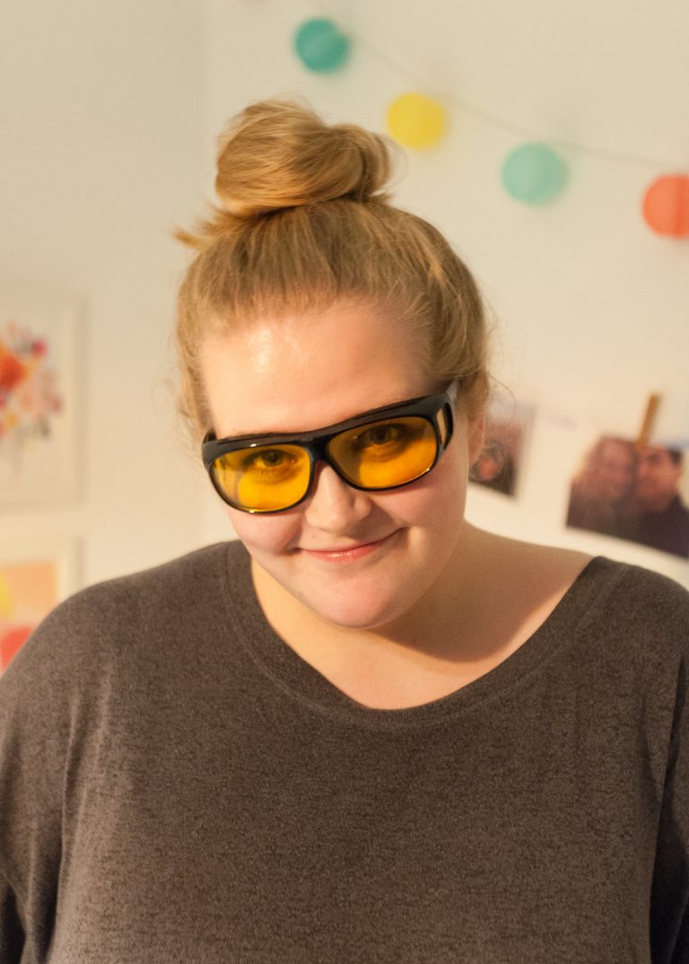 I Tried and Tested Amber Screen Glasses for Better Sleep • Sara Laughed